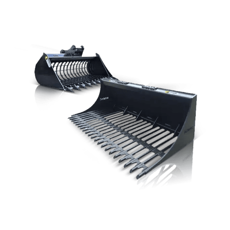Sieve Rake Buckets Hire | Miniquip Excavator Attachments